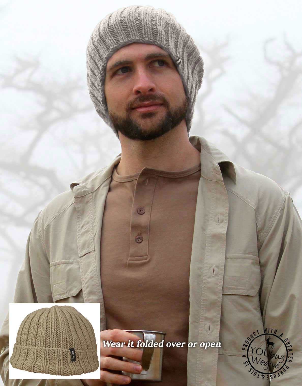 Beanies for Men & Women | Rib Knit Beanie | The Safari Store