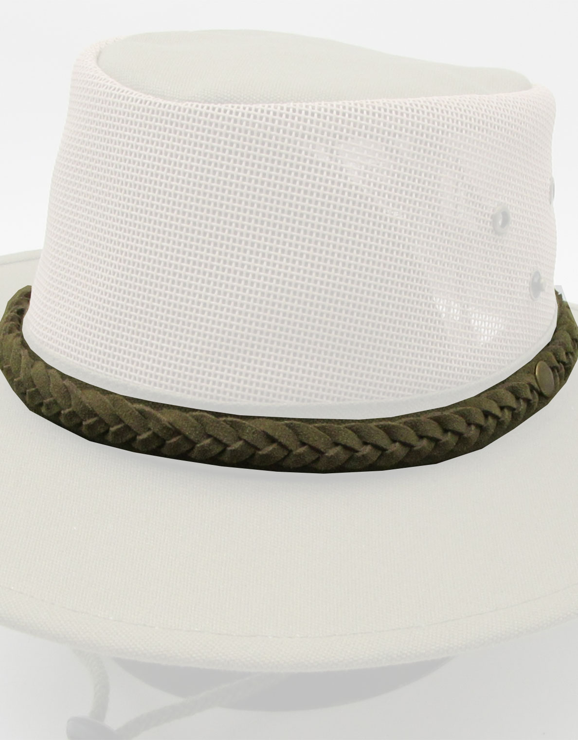Shop for a removable leather braid for your Frontier hats at The Safari ...