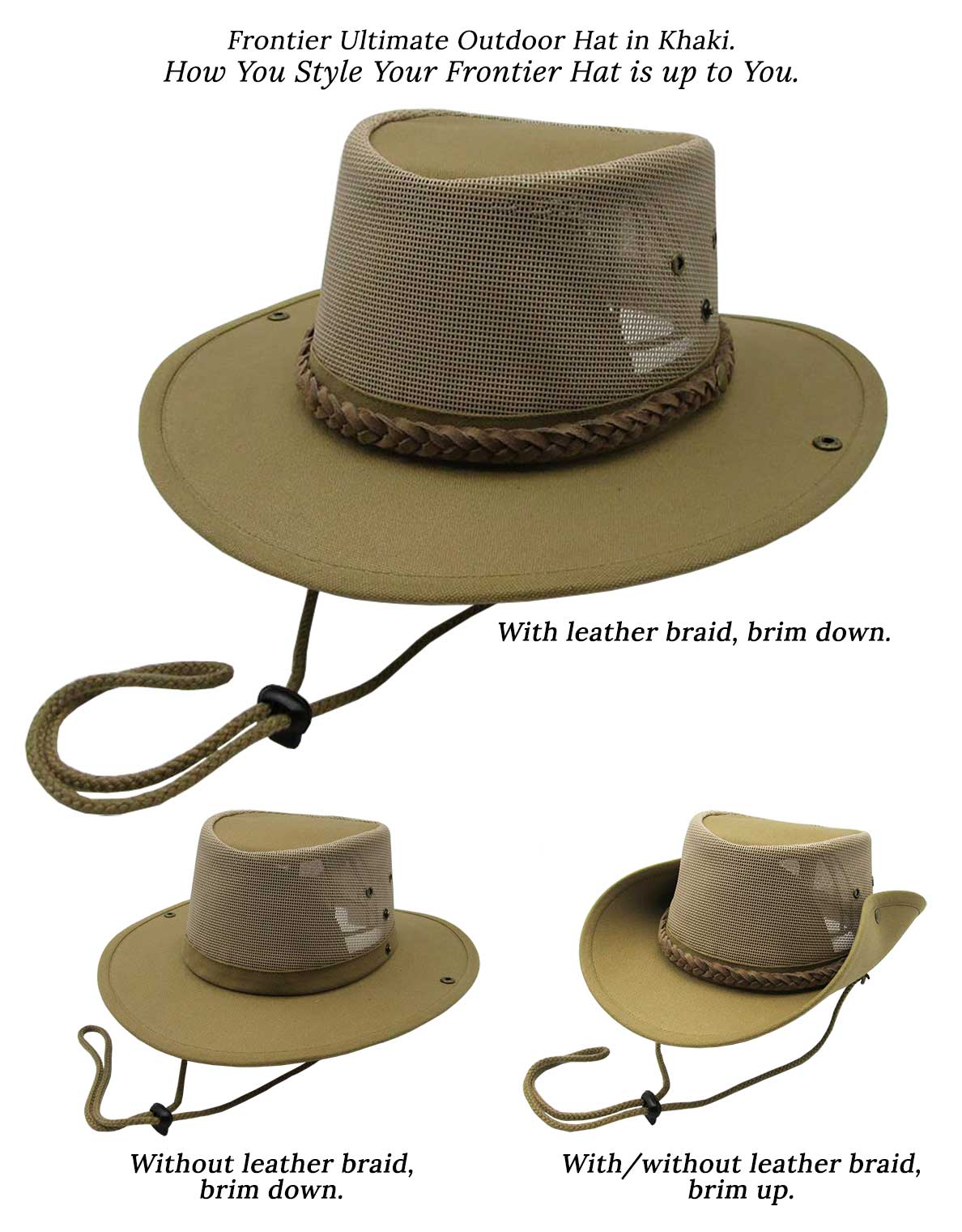 Ultimate Sun Hat: Frontier Canvas Hat | The Safari Store