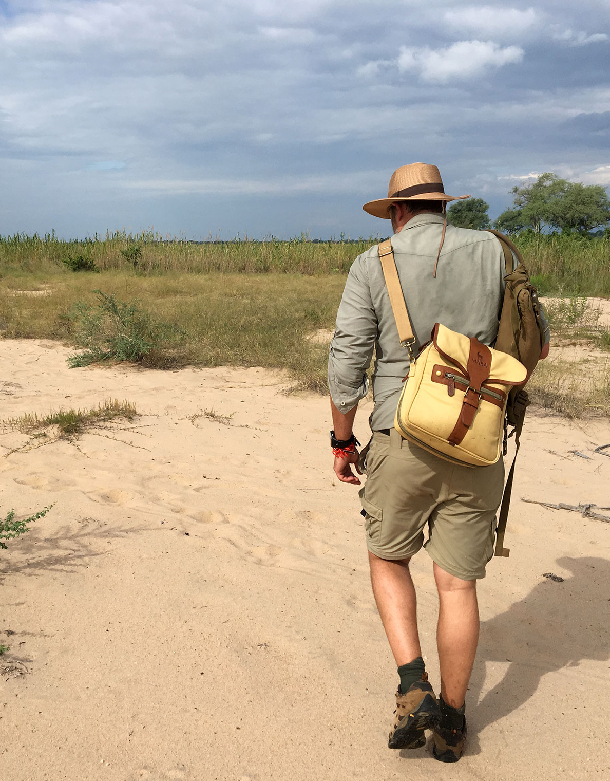 Safari Satchel | Canvas & Leather Backpack | The Safari Store