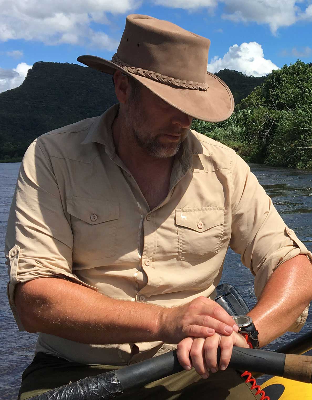 Safari Hat: Men’s Outdoor Leather Hat | Safari Store