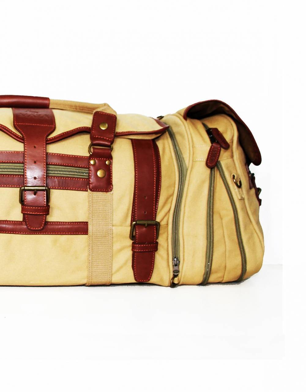 Safari Satchel | Canvas & Leather Backpack | The Safari Store