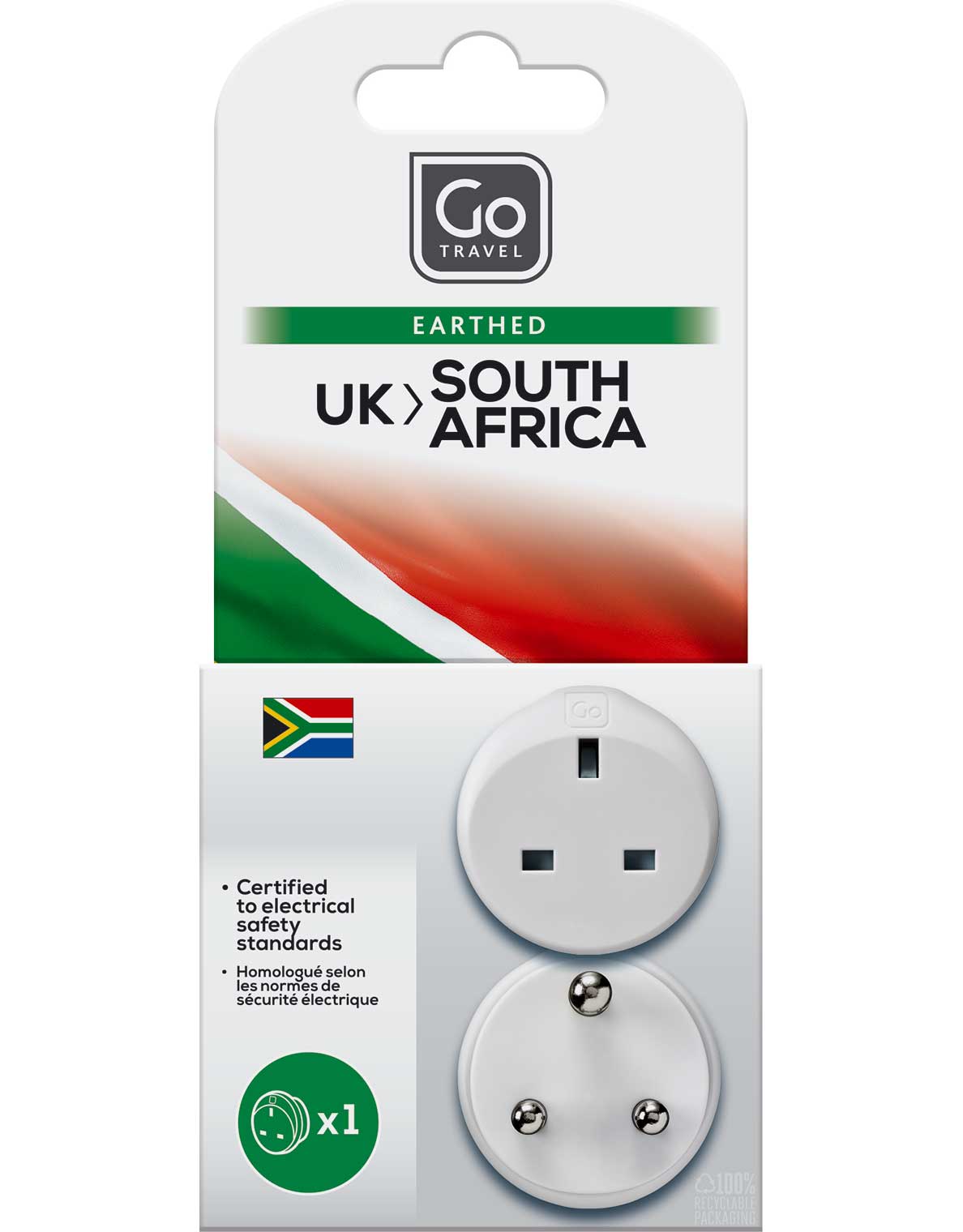 UK-SA Travel Plug Adaptor | Travel Accessories |Safari Store