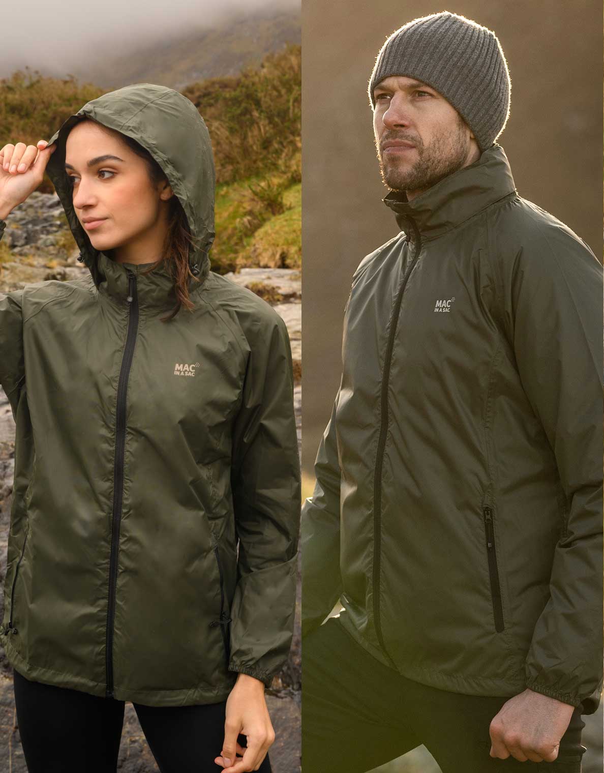 Packable Rain Jacket for Safari | Waterproof Windbreaker