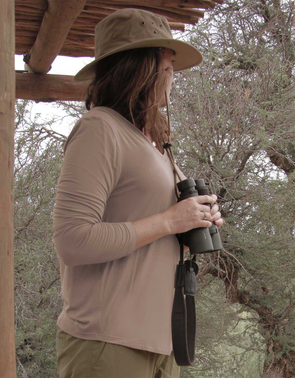Serengeti Long-Sleeve Top | Women’s Safari Shirts & Tops