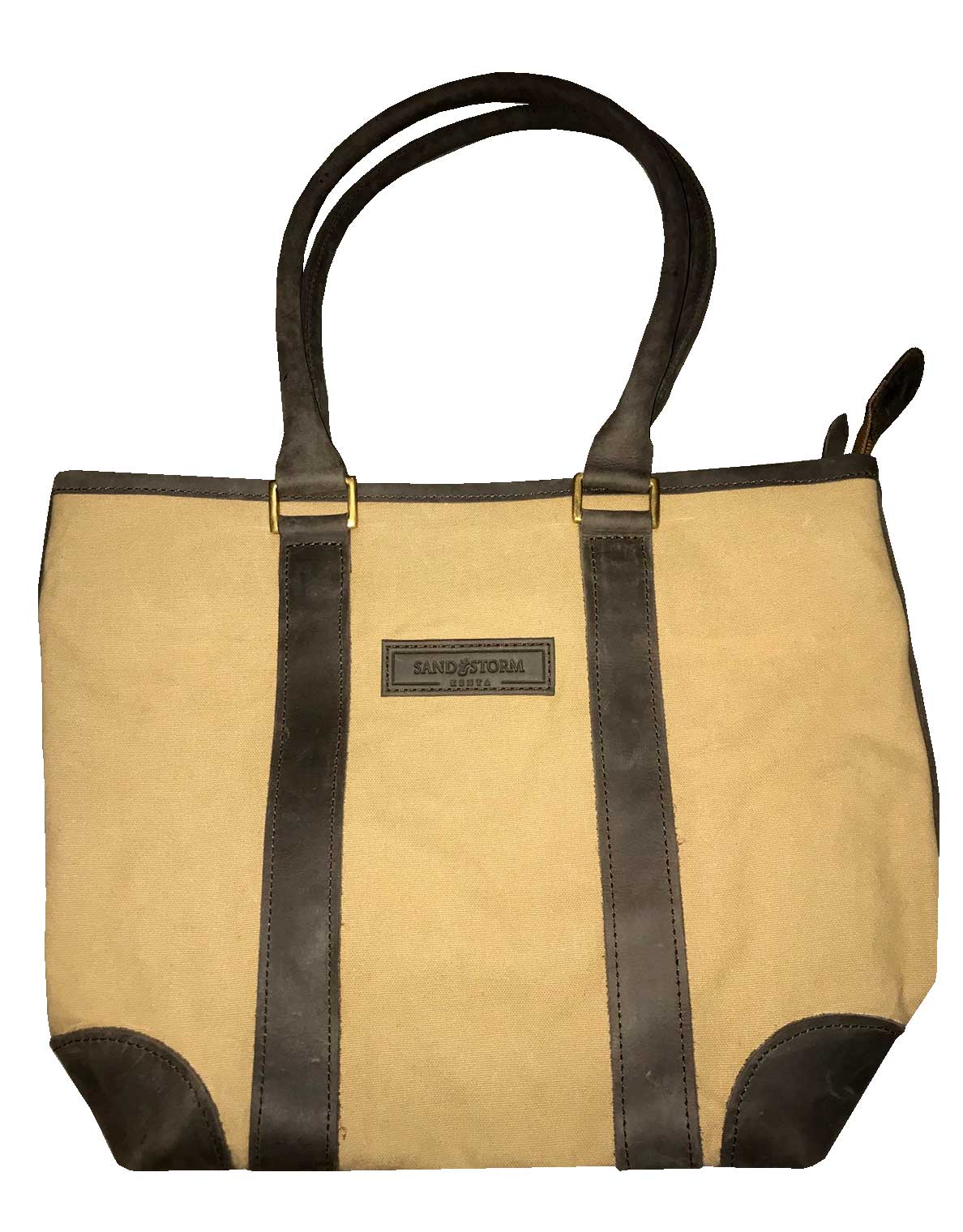 Safari Bags | Sandstorm Bags | Canvas and Leather Tote Bag