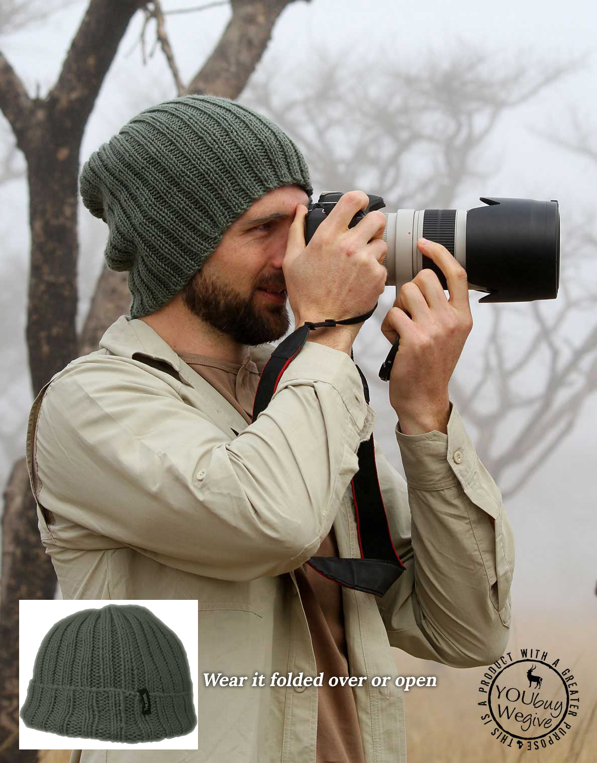 Beanies for Men & Women | Rib Knit Beanie | The Safari Store